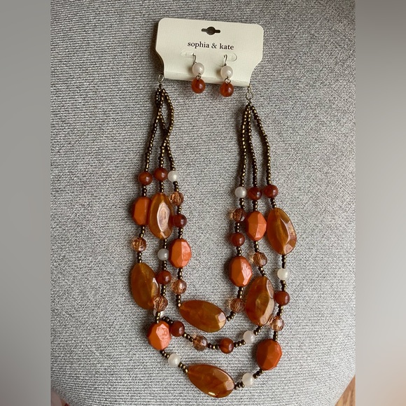 Sophia & Kate | Jewelry | Sophia Kate Necklace And Earrings Set | Poshmark
